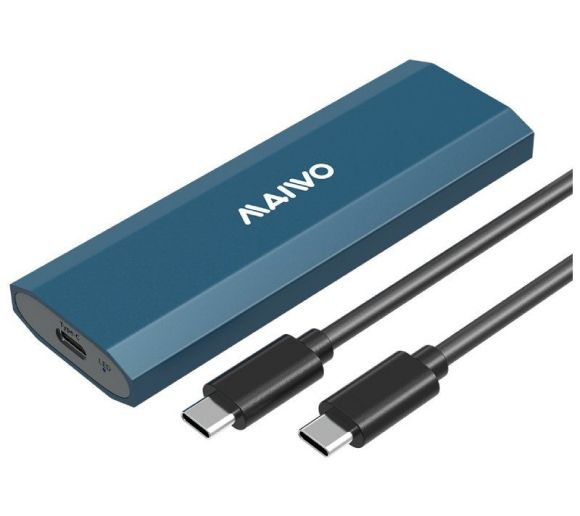 Externo Kućište USB-C 3.1 na M.2 NVMe/SATA aluminium, K1690