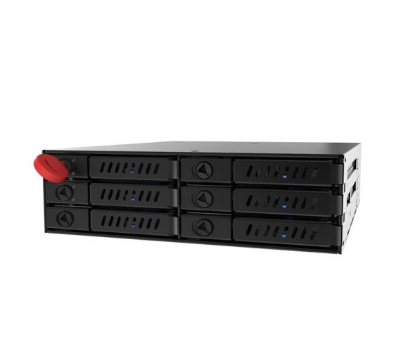 Chieftec - CMR-625 6 x 2.5 inča SATA rack fioka crna