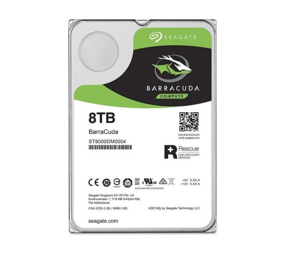 Seagate - 8TB 3.5 inča SATA III 256MB 5.400rpm ST8000DM004 Barracuda hard disk