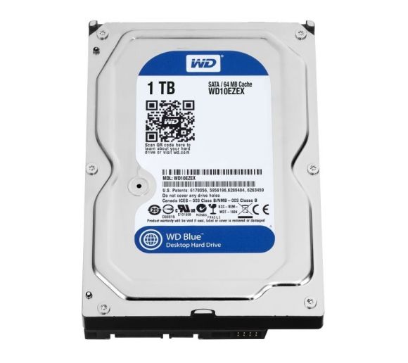 Western Digital - 1TB 3.5 inča SATA III 64MB 7.200rpm WD10EZEX Blue hard disk