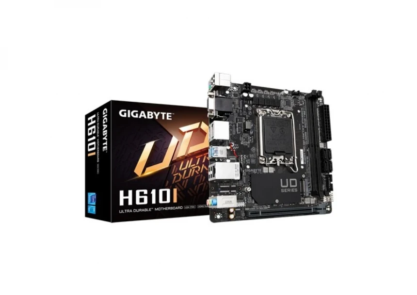 Matična ploča 1700 Gigabyte H610I DDR5 2xDP/HDMI/VGA/M.2