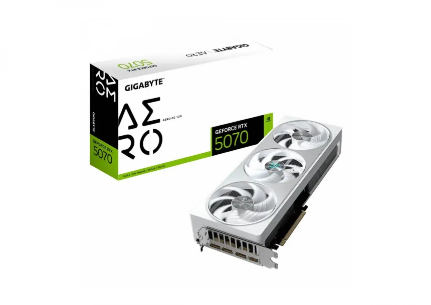 Graficka karta Gigabyte GeForce RTX 5070 Aero OC GDDR7 12GB 192bit 3xDP/HDMI