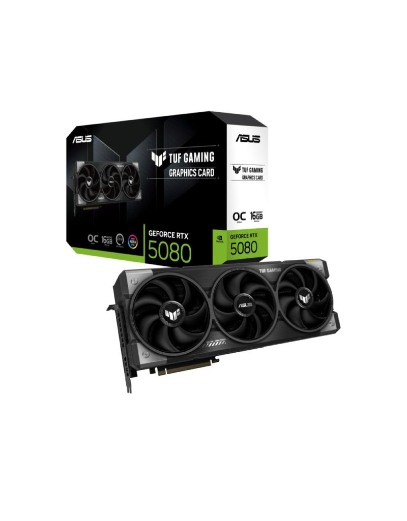 ASUS nVidia GeForce RTX 5080 16GB TUF-RTX5080-O16G-GAMING