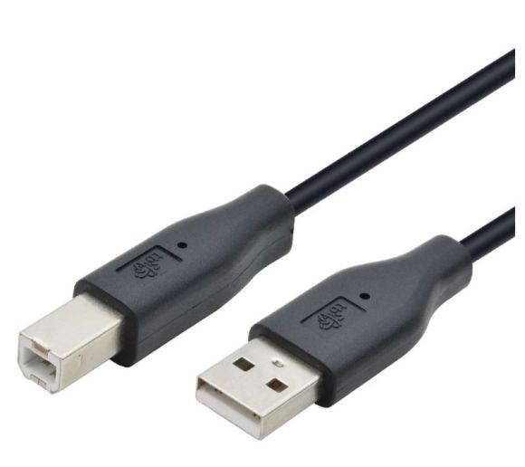 E-GREEN - Kabl USB A - USB B M/M 5m crni