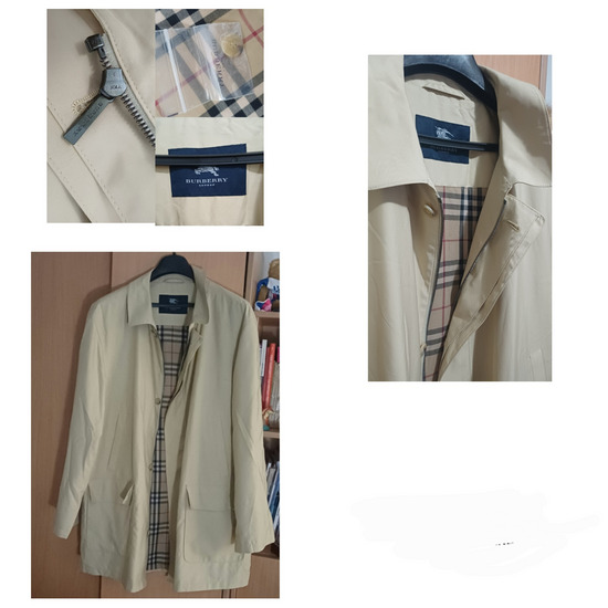BURBERRY LONDON vintage car coat / short trench