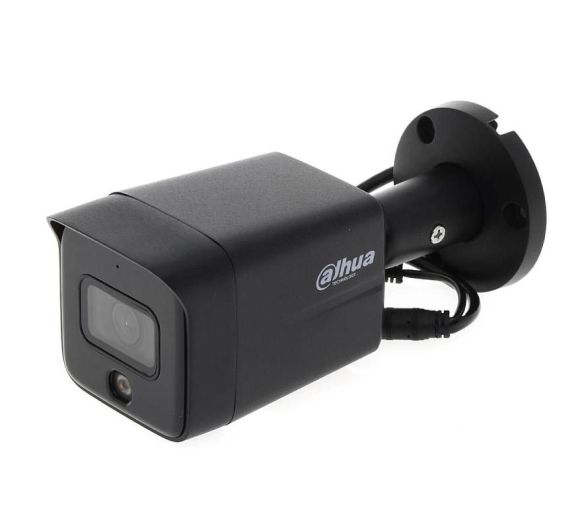 Dahua - IPC-HFW1839TC-A-IL-0280B-S6-BLACK 8MP Entry Smart Dual Light Fixed-focal Bullet Network kamera