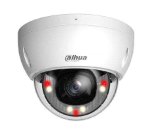 Dahua - IPC-HDBW2249E-S-IL-0280B 2 MP Smart Dual Light Fixed-focal Dome WizSense Network kamera