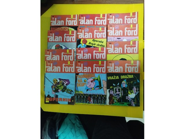 Alan Ford 12 kom zaredom