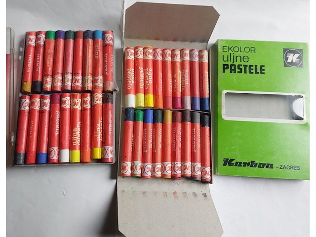 Lot Pastela,voštanih Yu nekorišćeno