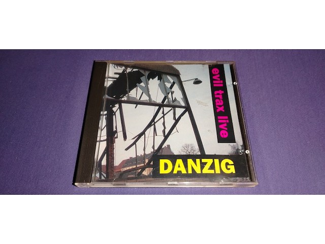 Danzig - Evil Trax Live (CD, Czech Republic)