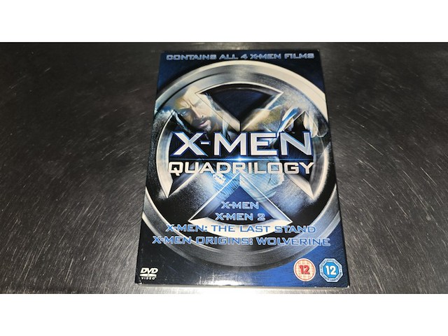 X-men quadrilogy 4DVDa
