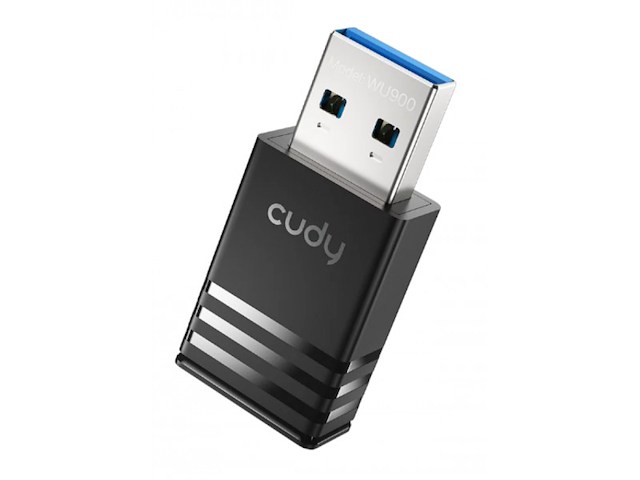 Cudy WU900, AX900 Dual-Band Wi-Fi 6 USB Adapter, 2.4 GHz,286 Mbps