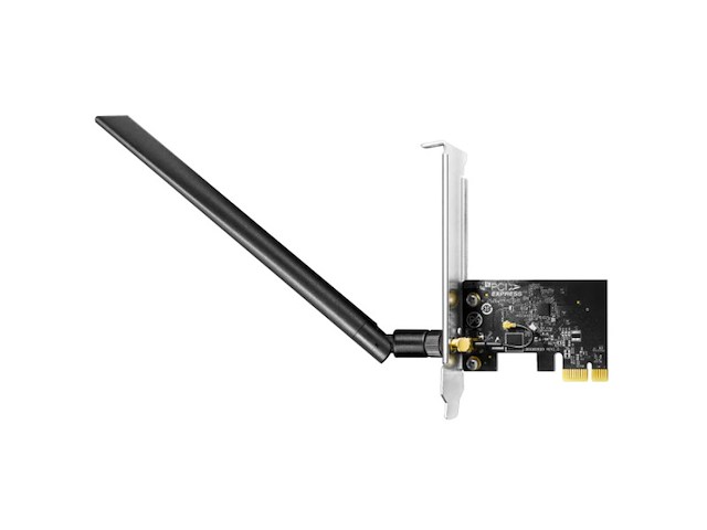 Cudy WE650,AC650  Bezicni PCI-E adapter sa dva opsega, 433 Mbps + 200 Mbps ,Dual-Band Wi-Fi 5