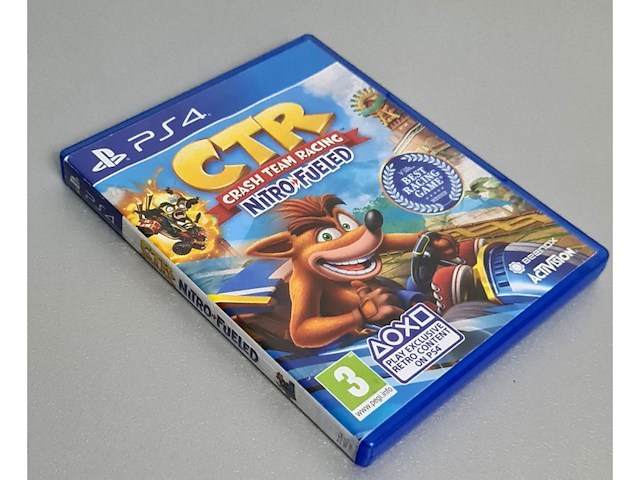 Crash Team Racing Nitro Fueled   PS4