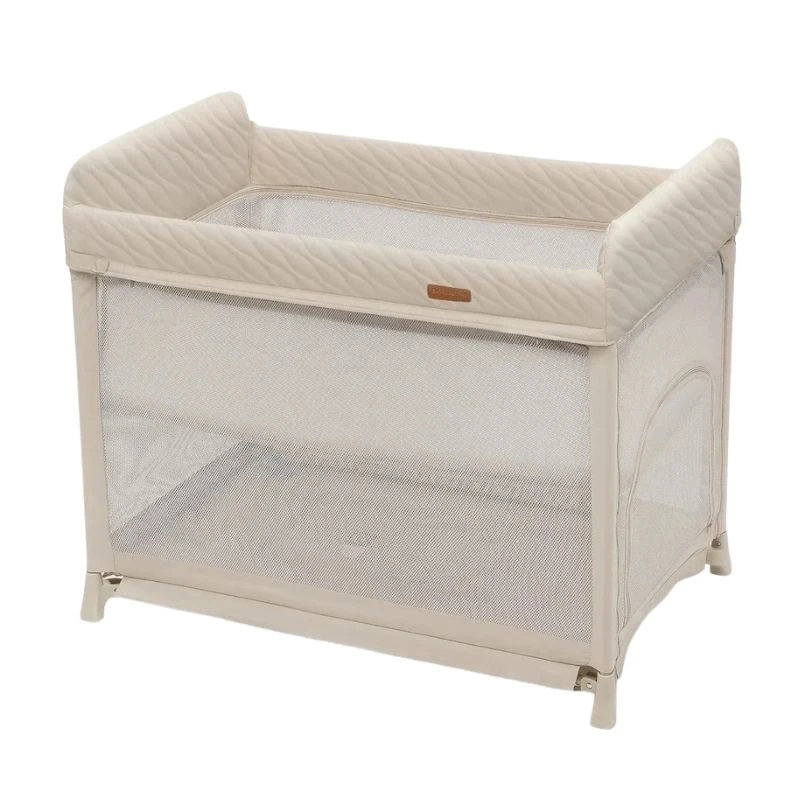 Kinderkraft Moon Dream prenosivi krevetac Beige 2 Nivoa