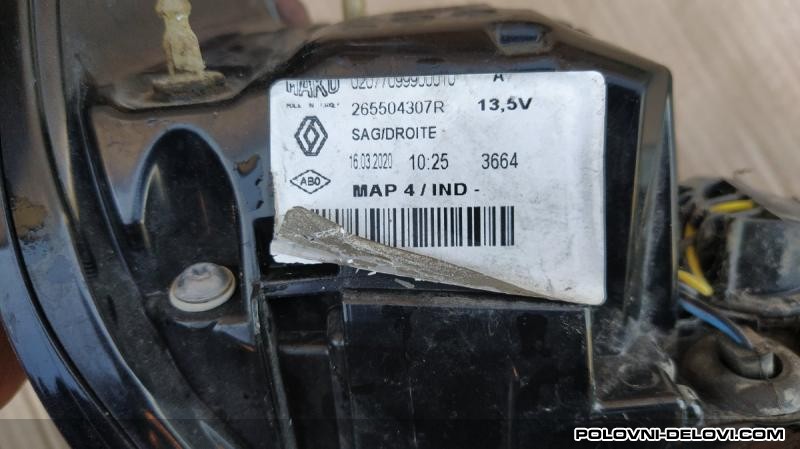 Renault Clio 4 Svetla I Signalizacija