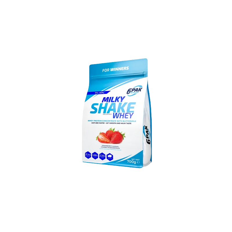 6PAK MILKY SHAKE WHEY 700g