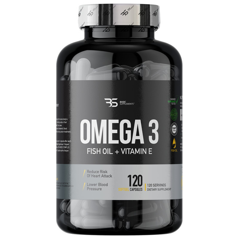 Basic Supplements Omega 3 PRO 120 kapsula