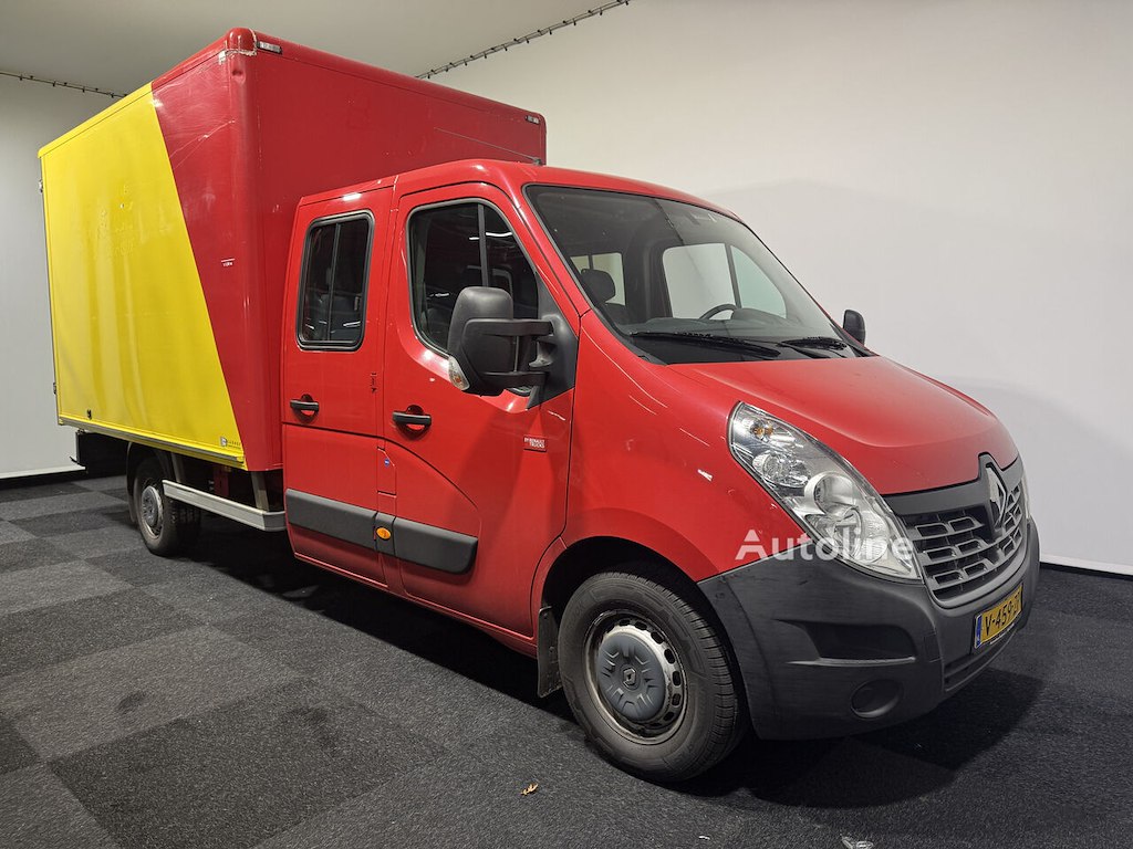 Renault MASTER Dubbel Cabine 6 persoon gesloten laadbak 15,8 Cub L355 H kamion furgon < 3.5t