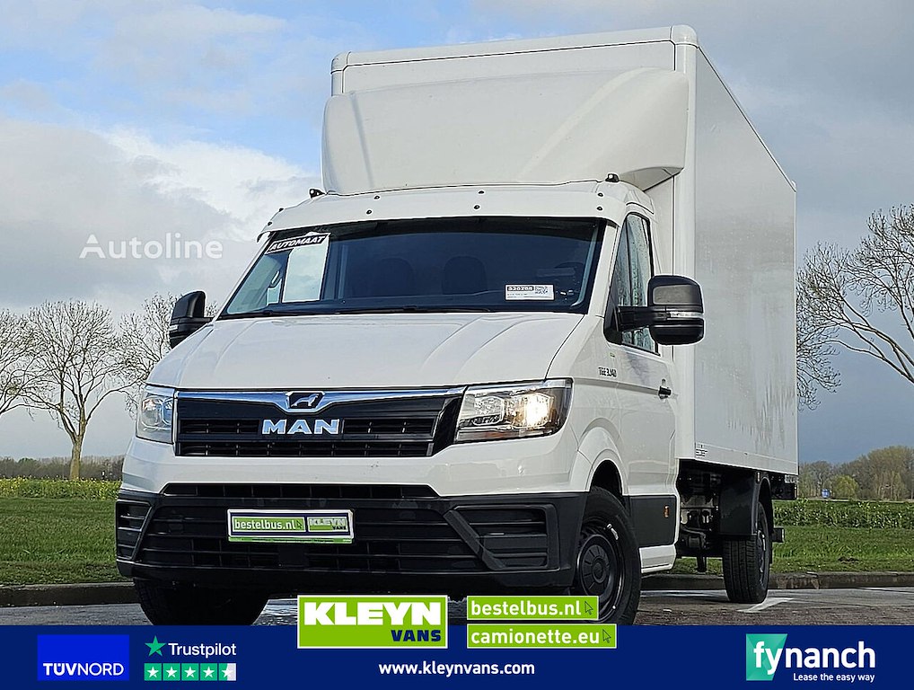 MAN TGE 3.140 ac automaat EURO6 kamion furgon < 3.5t