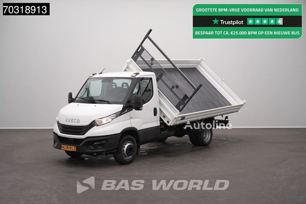 IVECO Daily 72C21 3.0L Driezijdige Open Laadbak Automaat Dubbellucht 2 kiper