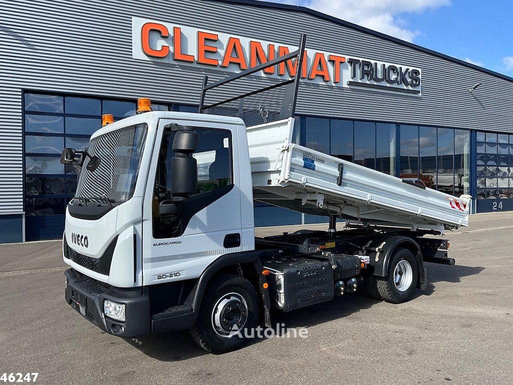 IVECO Eurocargo ML80E21K Meiller 4m³ kipper Just 11.103 km! kiper