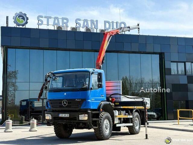 Mercedes-Benz AXOR 1824 4x4 PALFINGER PK 8500 Crane Kran kiper