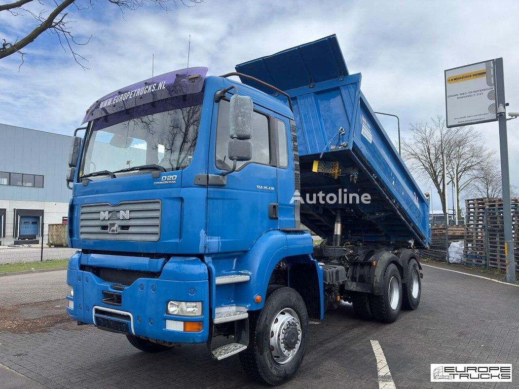 MAN TGA 26.430 Full Steel - 6x6 - German Truck - Manual kiper