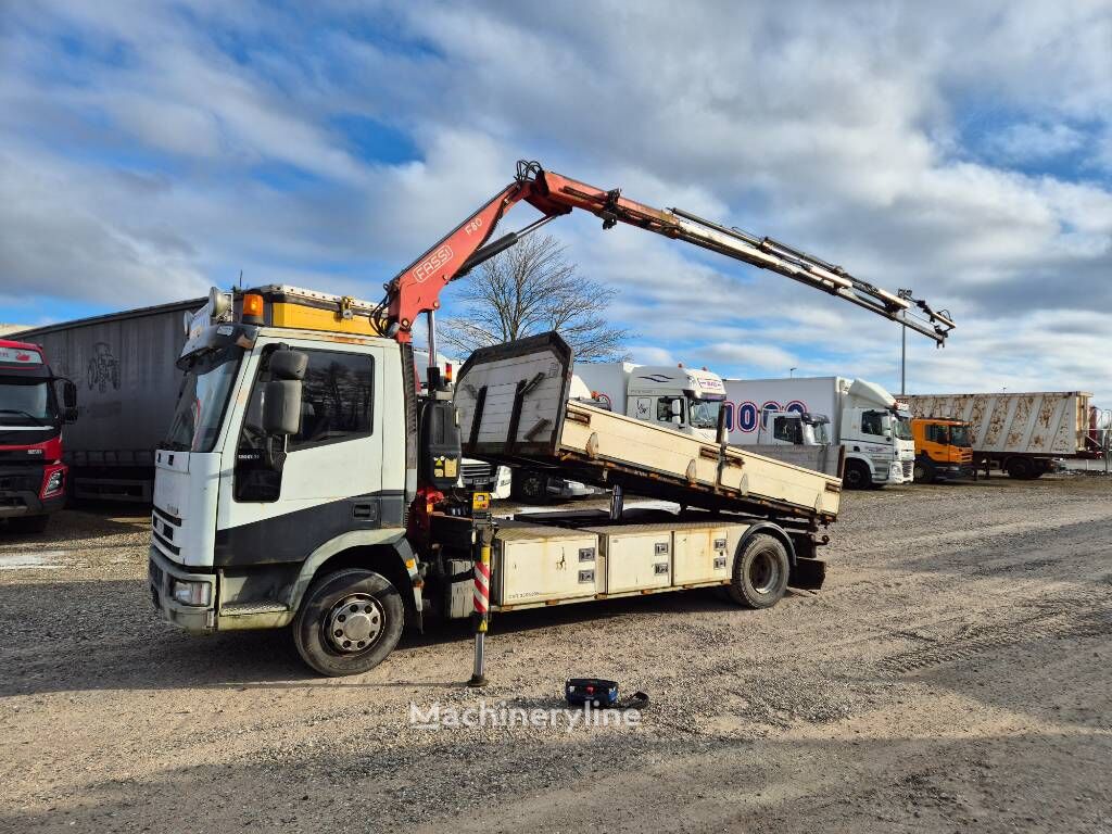 IVECO Eurocargo 120 EL 210hp / Fassi 80A Year 2012 //Tip kiper
