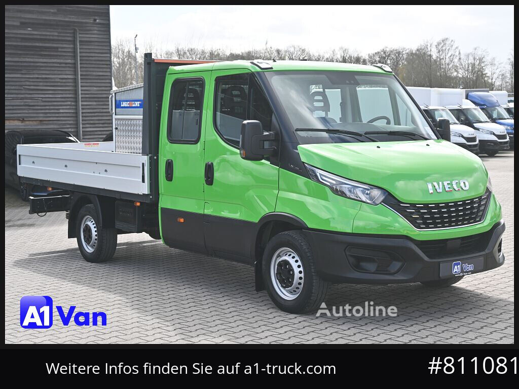 IVECO DAily 35S16 Doka Pritsche, AHK, Hi-Matic, 7-Sitzer kamion s ravnom platformom < 3.5t