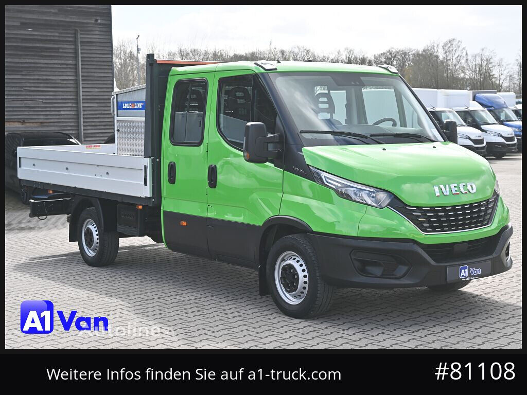 IVECO DAily 35S16 Doka Pritsche, AHK, Hi-Matic, 7-Sitzer kamion s ravnom platformom < 3.5t