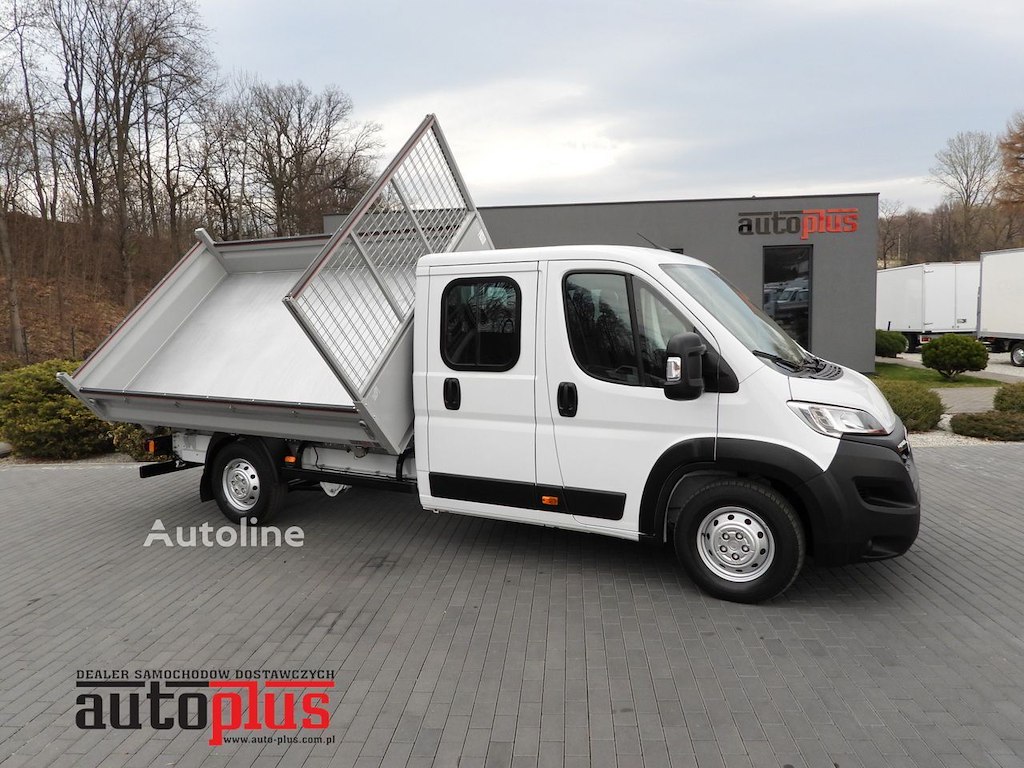 Opel MOVANO THREE-WAY TIPPER DOUBLE CABIN DOKA 7 SEATS CRUISE CONTROL kamion kiper < 3.5t