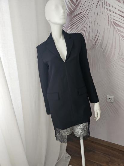    Nova Zara viralna sako haljina sa cipkom    S