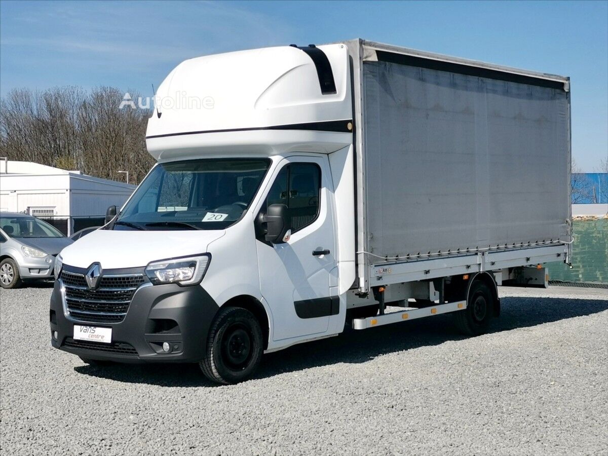 Renault Master 165DCI shrnovací 10pal/měchy kamion s zavesom < 3.5t