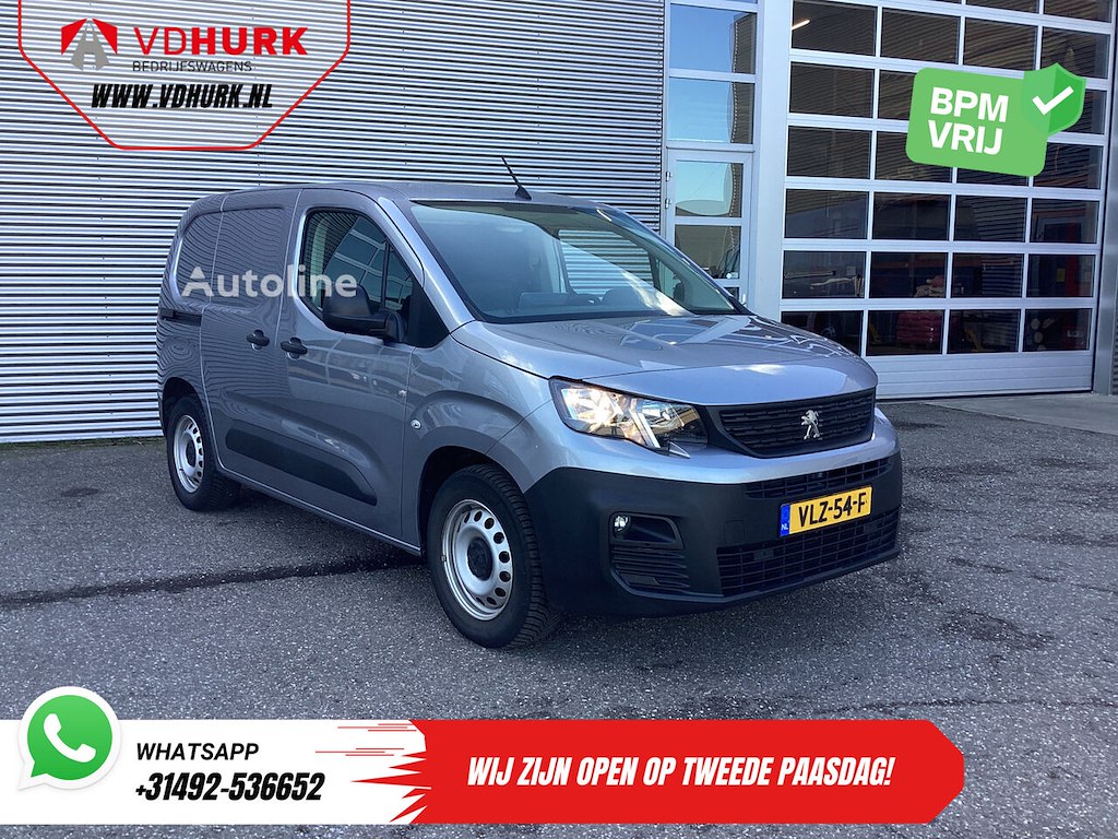 Peugeot e-Partner 50 kWh 280 km WLTP Snellader/ 3 Pers./ Standkachel/ Ca minibus furgon