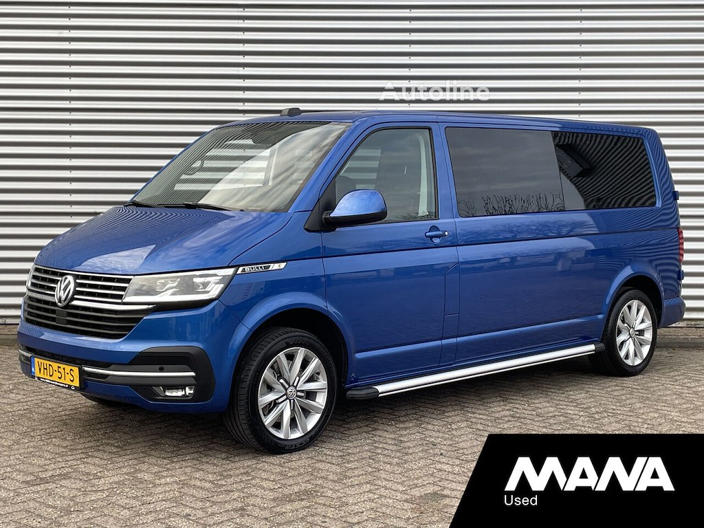 Volkswagen Transporter 2.0TDI L2H1 199PK DC BULLI Automaat Lederen bekledin minibus furgon