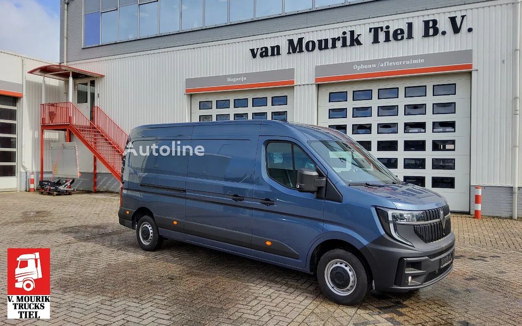 Renault Master 170.35 L3H2 - V-34-LFG - GESLOTEN - BLAUW METALLIC - EURO minibus furgon