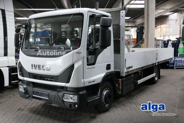 IVECO 80-210 EuroCargo 4x2, 6.100mm lang, 2x AHK, Luft kamion s ravnom platformom