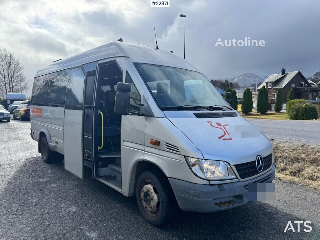 Mercedes-Benz Sprinter 416 CDI Minibuss – 17 seter – 2 sett dekk – godkjent! S putnički minibus