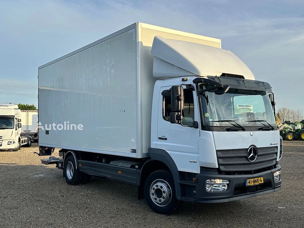 Mercedes-Benz Atego ATEGO1218 GEISOLEERDE OPBOUW 620x247x260! 2000kg Laadklep. kamion furgon