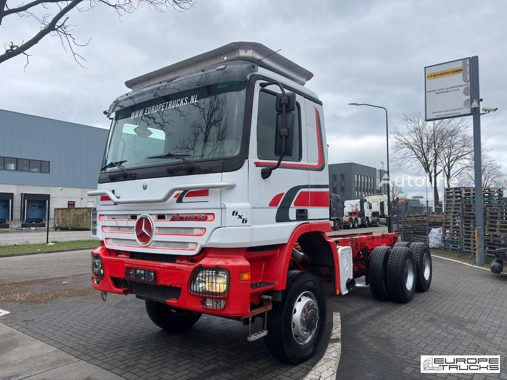 Mercedes-Benz Actros 3336 Full Steel - 6x6 - EPS 3 Ped kamion šasija