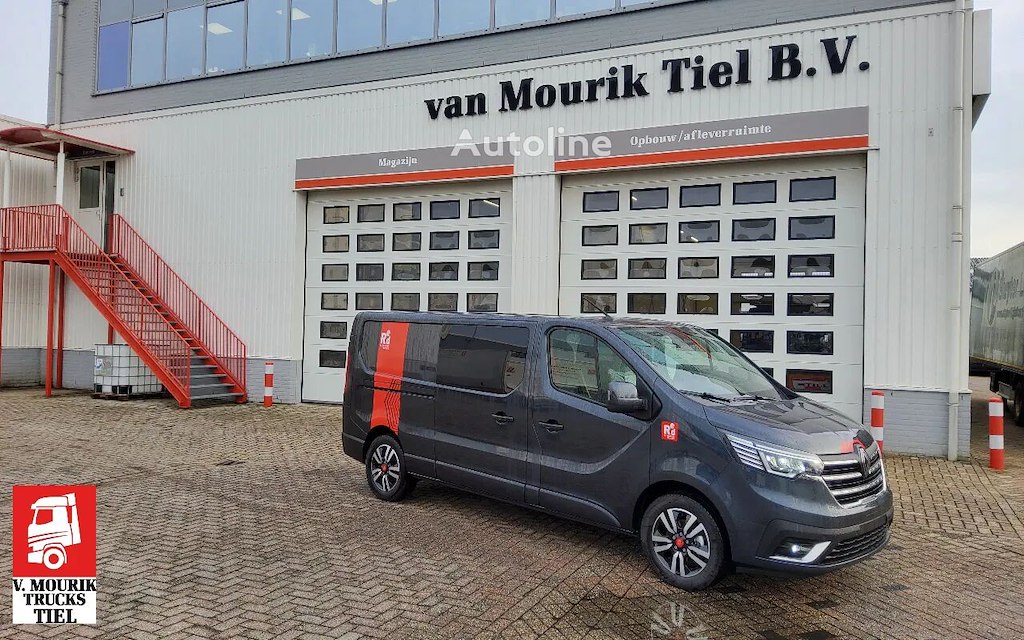 Renault Trafic 150 PK L2H1 - V-58-JPX - AUTOMAAT - DUBBELE CABINE - GRIJ kombi minibus
