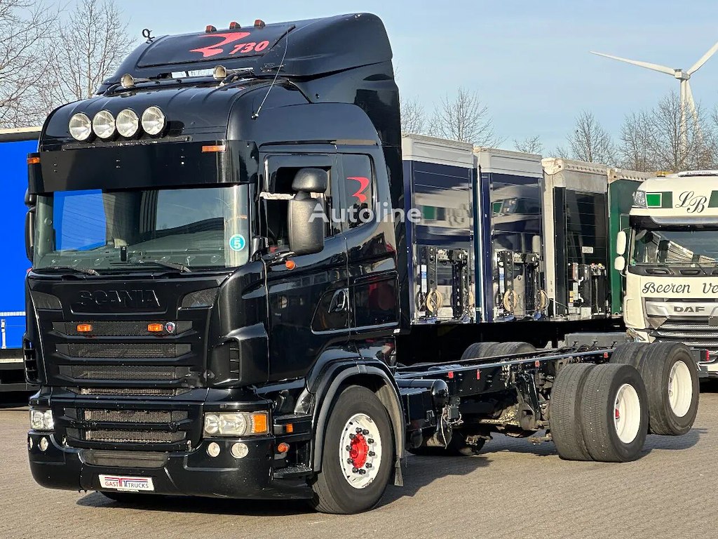 Scania R730 V8 6x2 Chassis Retarder Full Air 4.90 Wb Euro 5 kamion šasija