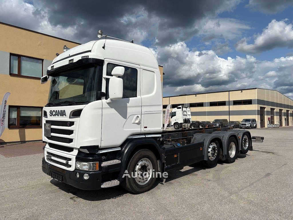 Scania R580 8X2*6 + RETARDER + PTO + ADR kamion šasija