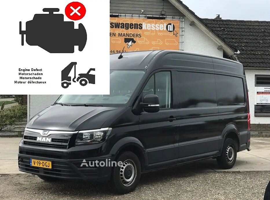 MAN TGE 2.0 TDi 103 kW Euro 6 Koelwagen Motorschade Frigo minibus hladnjača