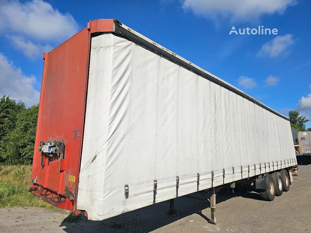 Pacton T3_001 Pacton 3-axle curtain trailer - SAF axles - Drum brakes - poluprikolica sa kliznom ceradom