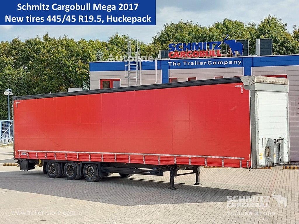 Schmitz Cargobull Curtainsider Mega poluprikolica sa kliznom ceradom