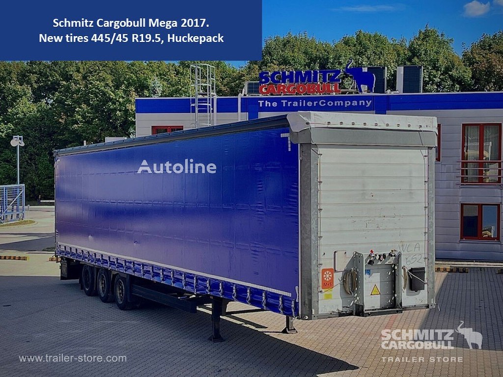 Schmitz Cargobull Curtainsider Mega poluprikolica sa kliznom ceradom