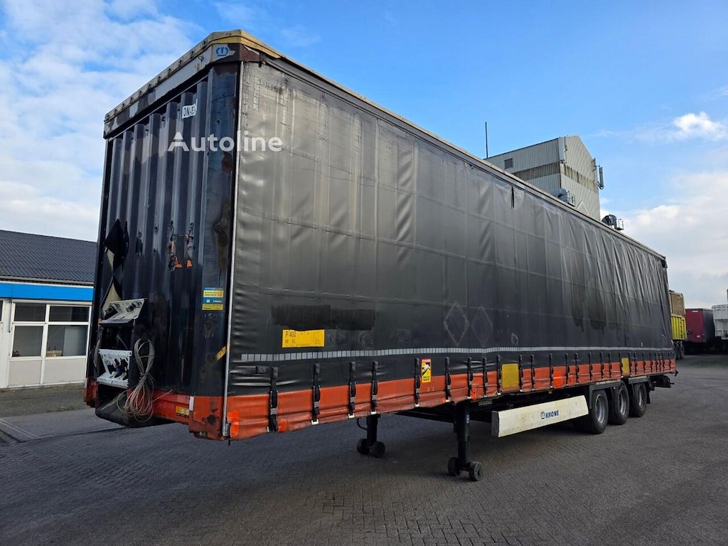 Krone BPW - DRUM Krone 3-axle Curtainside Trailer - BPW - Drum Brakes poluprikolica sa kliznom ceradom