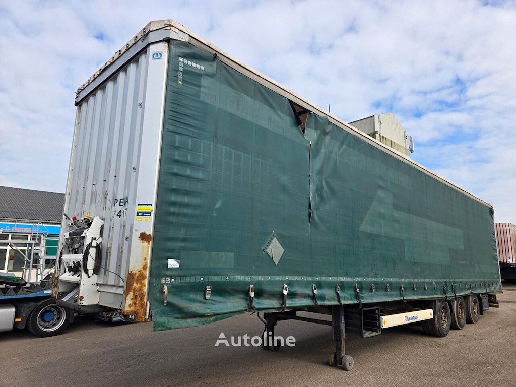 Krone SD - BPW - Disc Krone SD 3-axle curtain trailer - BPW - Disc bra poluprikolica sa kliznom ceradom